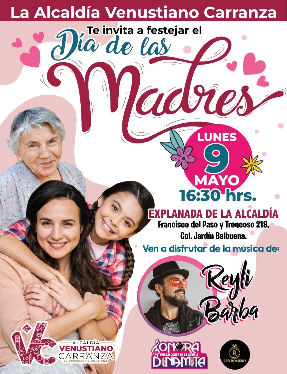 Reyli Barba Ofrecerá el lunes un gran concierto a las madres de V ...