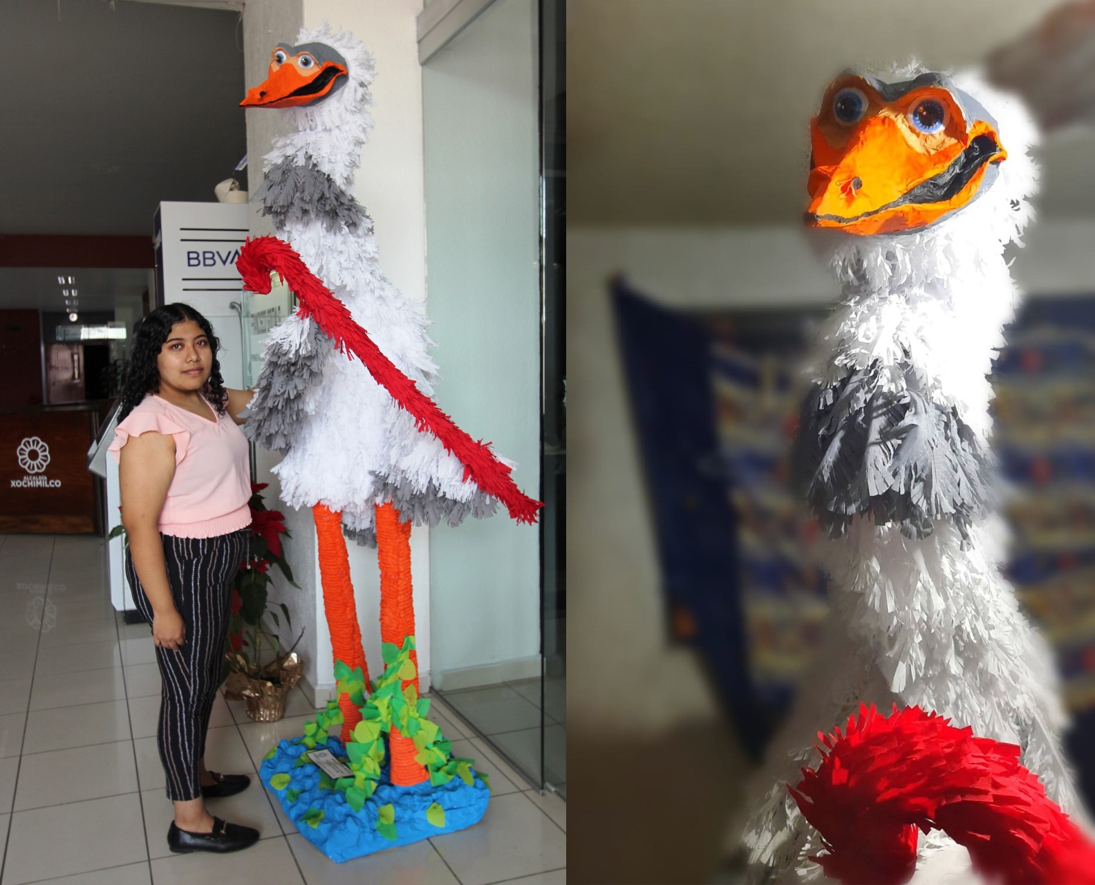 Gana primer lugar piñata en forma de garza en Xochimilco - Revista Zócalo