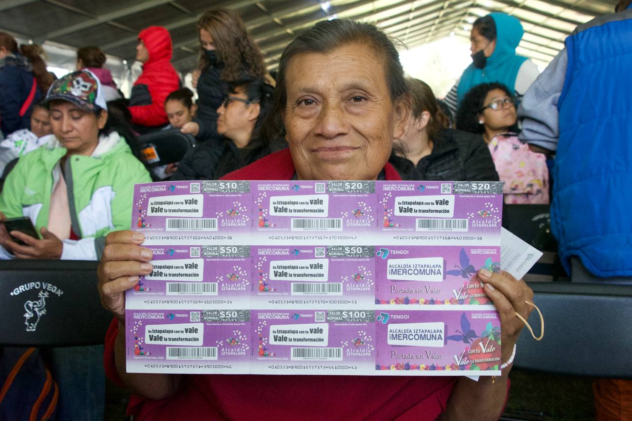 Mercomuna, El programa de vales más importante en la historia de Iztapalapa: Clara Brugada ...